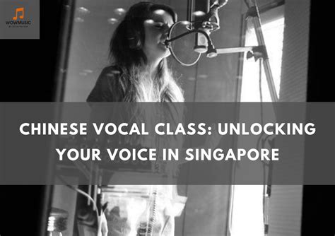 Vocal Lessons In Singapore