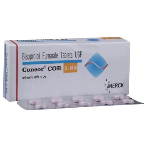 Concor Cor 125 Tablet View Usage Side Effects Price And Subtitute Egmedi