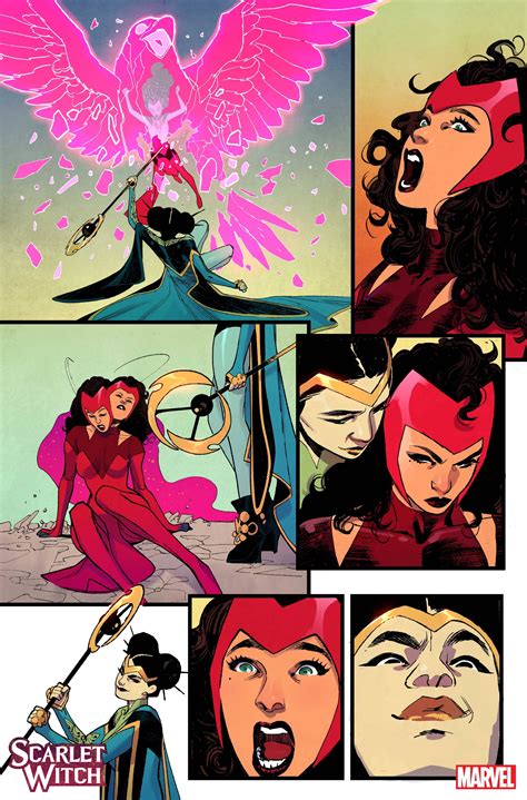 Marvel Releases Preview For Scarlet Witch