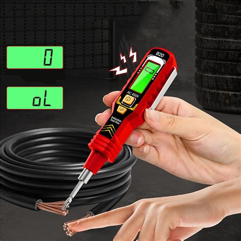 Hengdidi Accurate 2 In 1 Digital Voltage Tester Pen With Induction