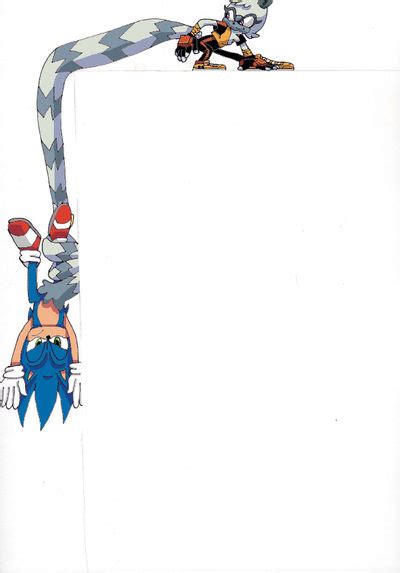 Sonic Comic Border By Kamifox1 On Deviantart