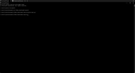 Nothing Happens When Running The Command In Cmd Issue Witness Senpai Fakku Downloader