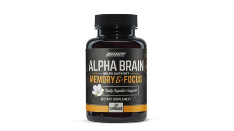 Alpha Brain Supporting Attention Focus Reasoning Problem Solving Memory Supplements
