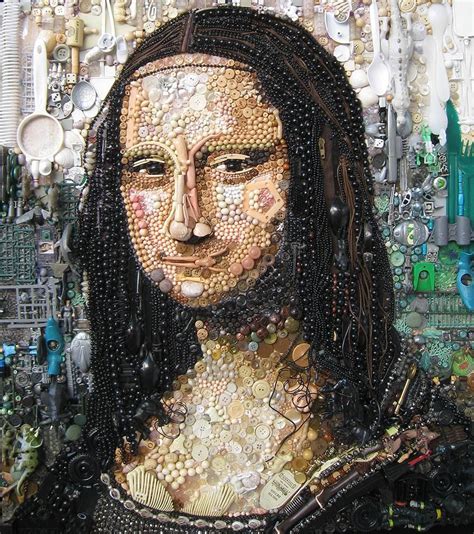 Artist Uses Hundreds of Found Objects To Recreate Iconic Paintings And Portraits | British ...