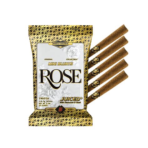 Rose Infused Mini Blunts 5 Pack Juiced 3 5g By Sluggers Buy Online Treehouse Cannabis