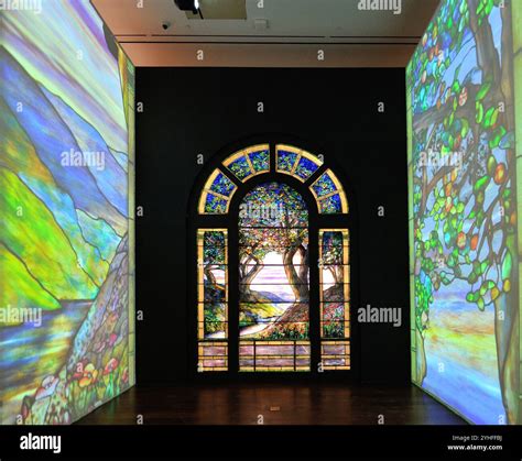 New York Usa 11th Nov 2024 The Danner Memorial Window By Tiffany