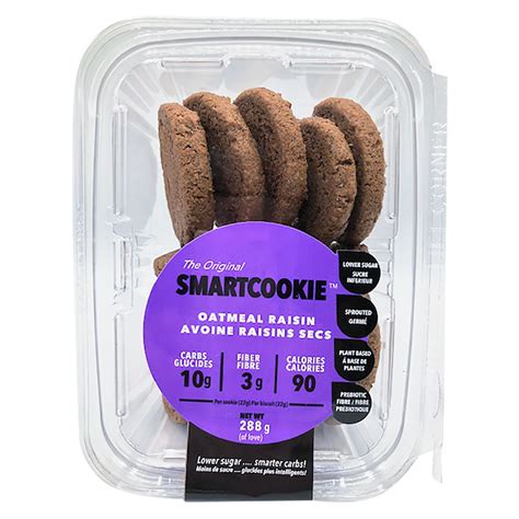 Sproutalicious Smart Cookies Oatmeal Raisin 288g
