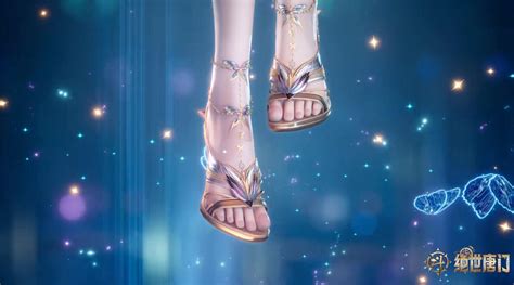 王冬儿新模型公布，撞脸小舞，白丝变裸足，腿环蝴蝶鞋太诱人了 哔哩哔哩