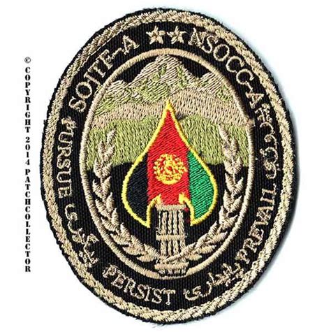 A Special Operations Joint Task Force Afghanistan Patch Army And