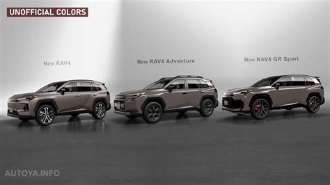 Virtual Color Configurator For 2026 Toyota Rav4 Is Live In Fantasy Land