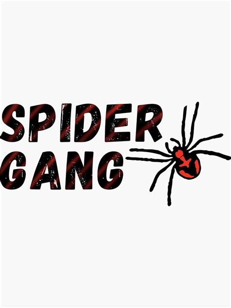 Spider Gang Sticker By Dikshap Redbubble