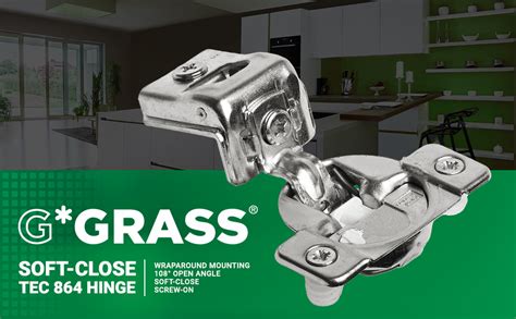 Grass 02910a 15 Tec 864 Soft Close Hinge 1 14 3175mm Overlay For