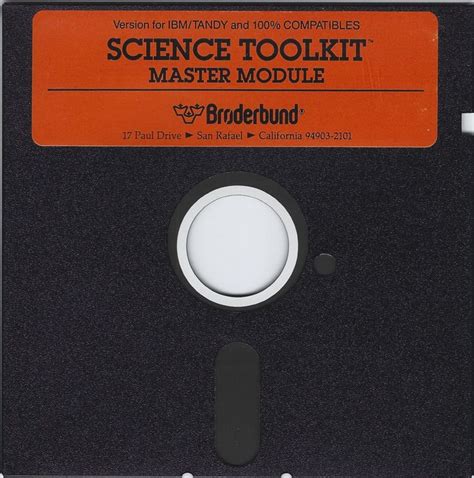 science toolkit master module 1988 dos box cover art mobygames