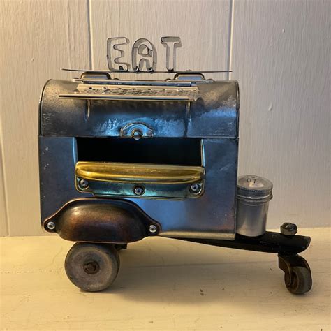 Tiny Tea Bots Made From Tiny Tea Tins Junk Robot Tea Lovers T Etsy