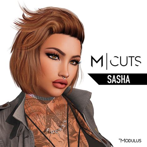 Second Life Marketplace Modulus Sasha Hair Fatpack