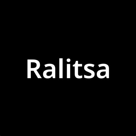 「ralitsa」の読み方・発音 人名漢字辞典