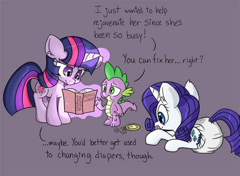 656619 Safe Artistskitter Rarity Spike Twilight Sparkle Dragon