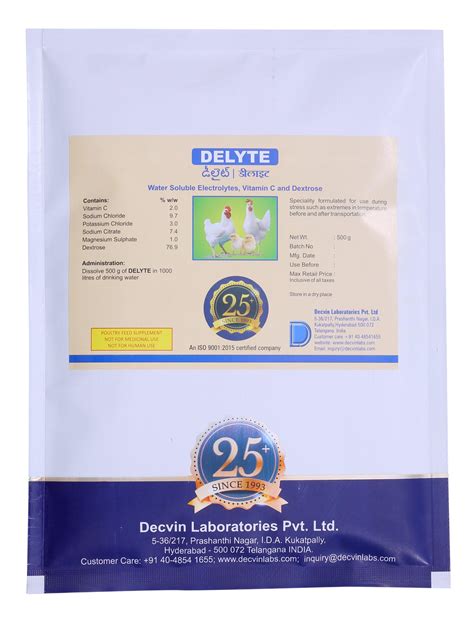 Delyte 500g Decvin Labs