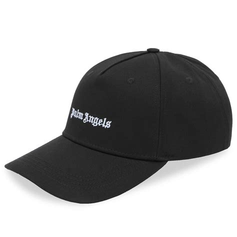 Palm Angels Logo Cap Black End Hk