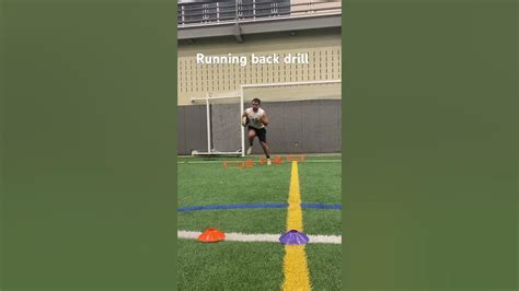Running Back Drill Footballshorts Runningbacks Speed Agility