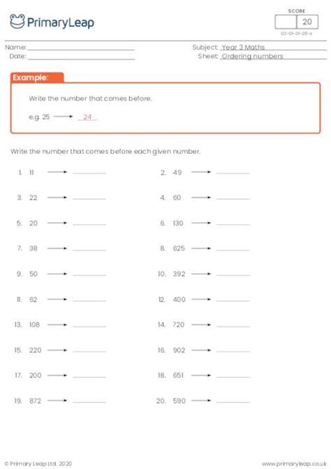 Numeracy Negative Numbers 1 Worksheet Uk