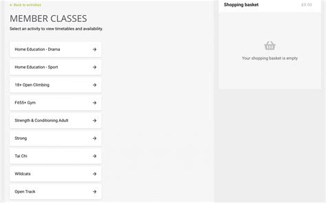 How To Book Step By Step Ymca Newark And Sherwood