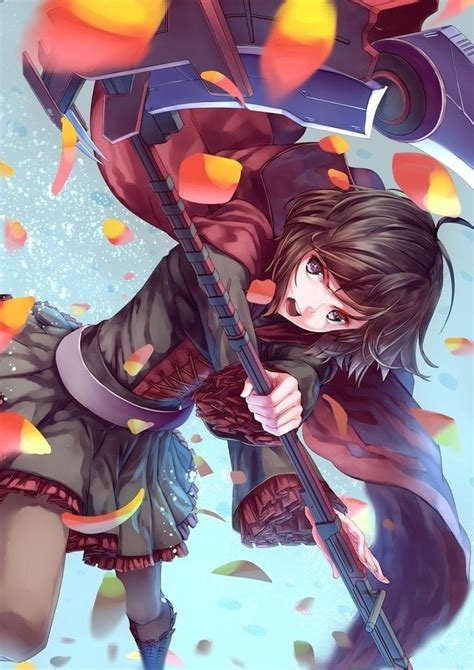 Ruby Rose Rwby Anime Artist Аниме арт Аниме арт Anime Аниме картинки гифки