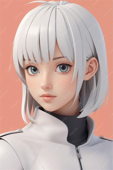 Anime 3d Design Style Poster Illustration Premium Ai Generated Image