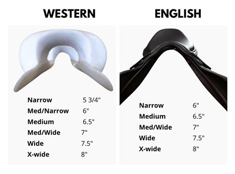 Measuring A Saddle The Sizes Of Trees How To Measure For A Western