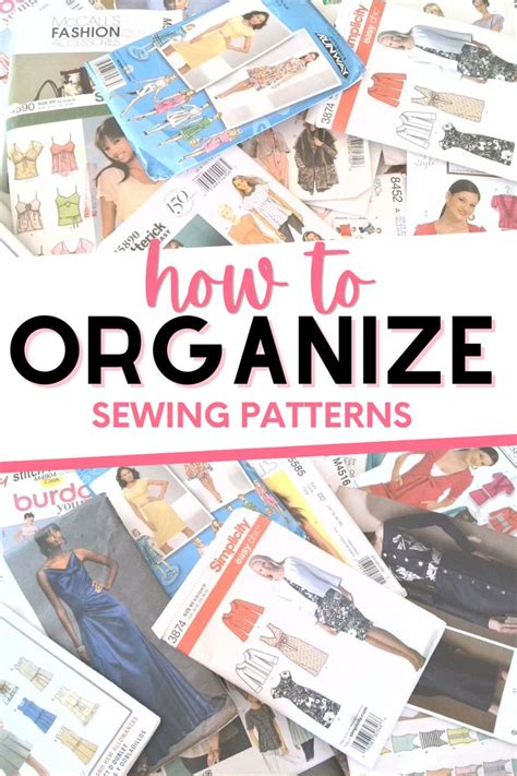 Sewing Pattern Storage Ideas Sewing Pattern Storage Sewing Patterns