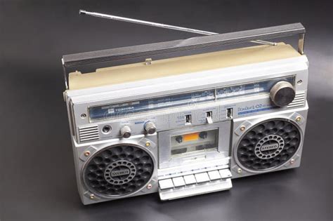 Toshiba Rt 103s Bombeat L 02 Stereo Radio Cassette Recorder On A Black