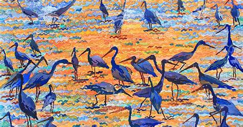 Tuzly Estuaries National Park Watercolor On Paper 14 X 20 Inches