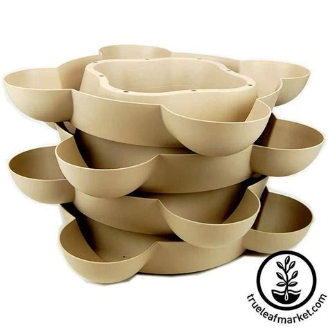 Stack And Grow Stackable Garden Planter Sand Vertical Container