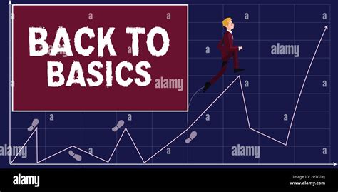 conceptual caption back to basics business idea return simple things