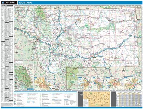 Products Tagged Montana Wall Maps American Map Store