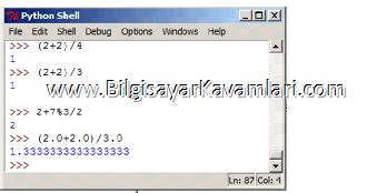 Python ile Programlama Bilgisayar Kavramları