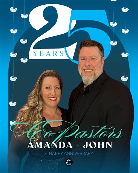 Connect Today We Celebrate Our Copastors John Amanda Brogdon And Their 25th Wedding