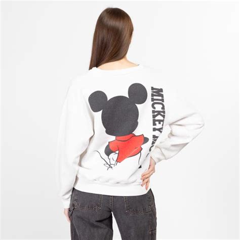 Large 90s Mickey Mouse Front And Back Graphic Sweatshir… Gem