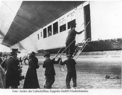 The Worlds First Passenger Airship A Portrait Of The Zeppelin Lz 7