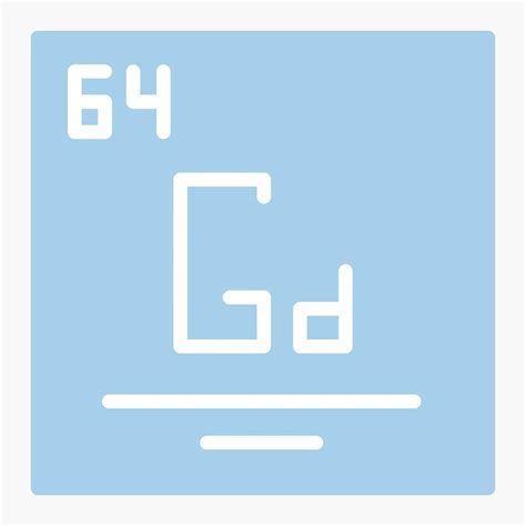 Gadolinium Vector Icon Design 24896491 Vector Art At Vecteezy