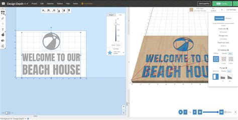 Cut Depth And Depth Per Pass Easel Support Center