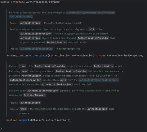 Spring Security 사용자 정의 Authenticationprovider