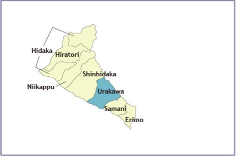 Regions & Cities: Hidaka District