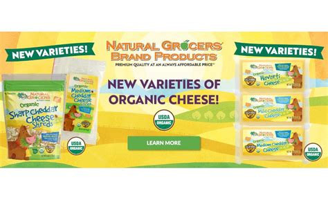 Natural Grocers Expands House Brand Organic Cheese Lineup Dairy Foods