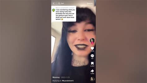 Goth Girl Farts Twice Youtube