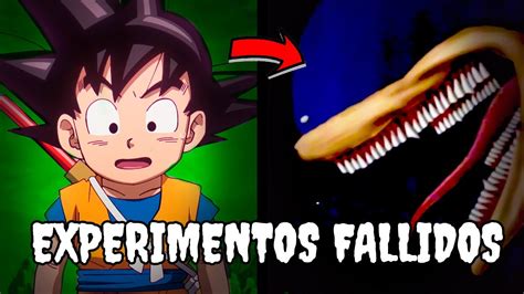 🎃 Creepypasta De Dragon Ball Daima Shin Sonic Experimentos Fallidos