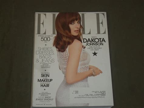 Dakota Johnson Fifty Shades Of Grey Elle