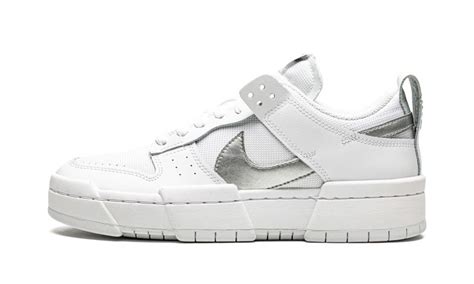 Wmns Dunk Low Disrupt White Silver Nike Dunks Nike Dunk Low Disrupt Dunk Low Disrupt