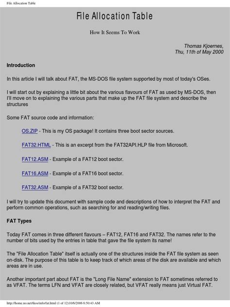 File Allocation Table Pdf Utility Software Computer File
