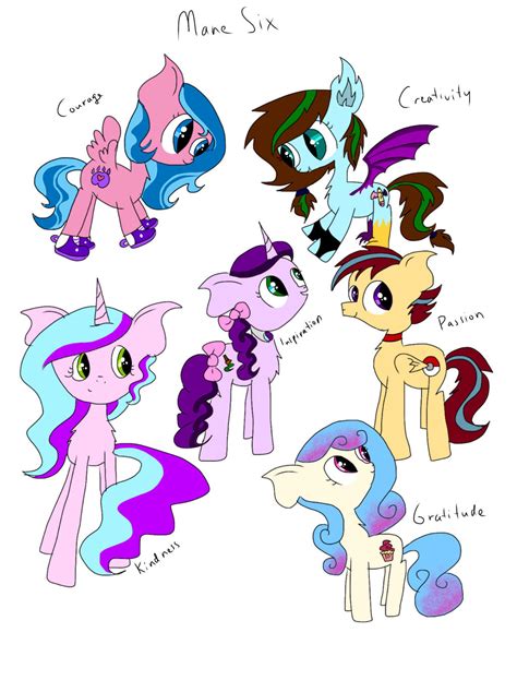 Mane Six By Gallantserver On Deviantart